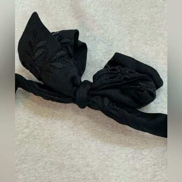 Swim | Ralph Lauren Black One Piece Embroidered Bathing Suit | Poshmark